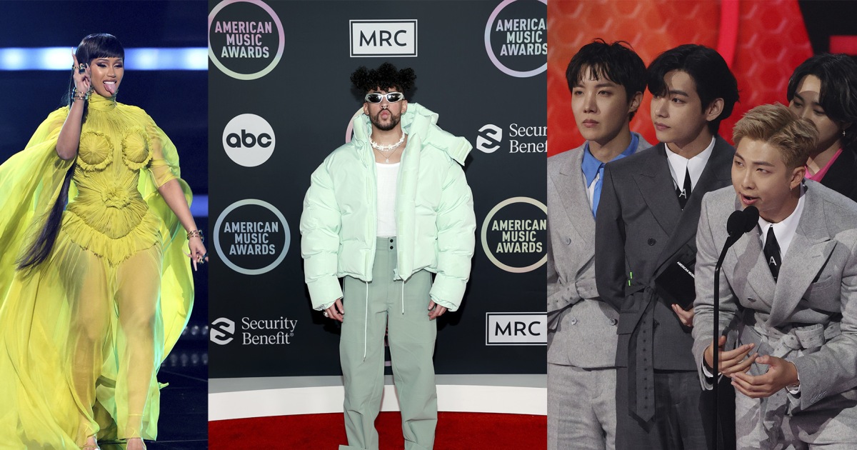 American Music Awards 2021: Lista completa de ganadores