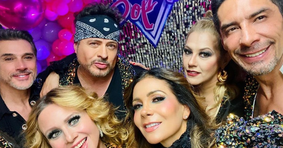 Paty Manterola y el sorprendente reencuentro del grupo Garibaldi