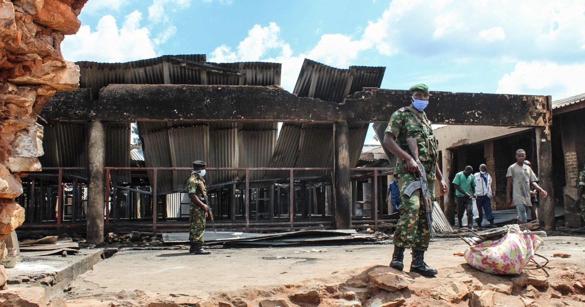 At least 38 inmates killed in Burundi prison fire, dozens more injured