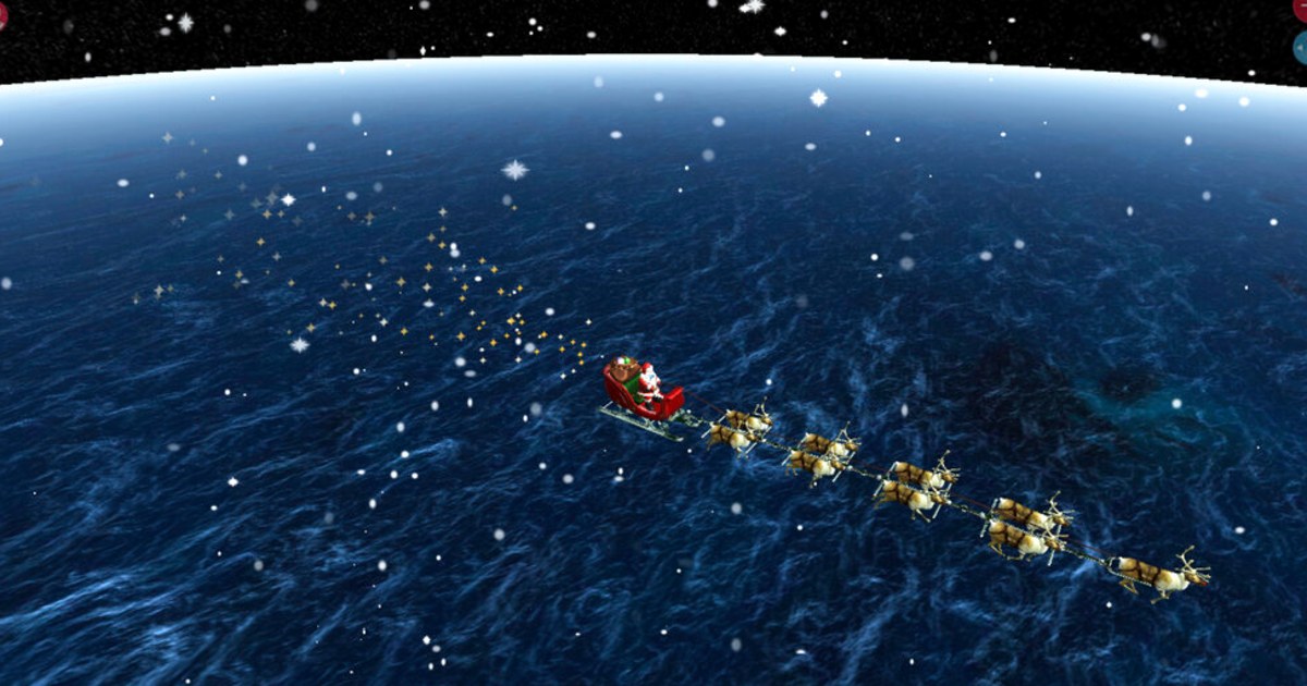 ¿Espera hoy a Santa Claus? Puede seguir su viaje por el mundo en tiempo real