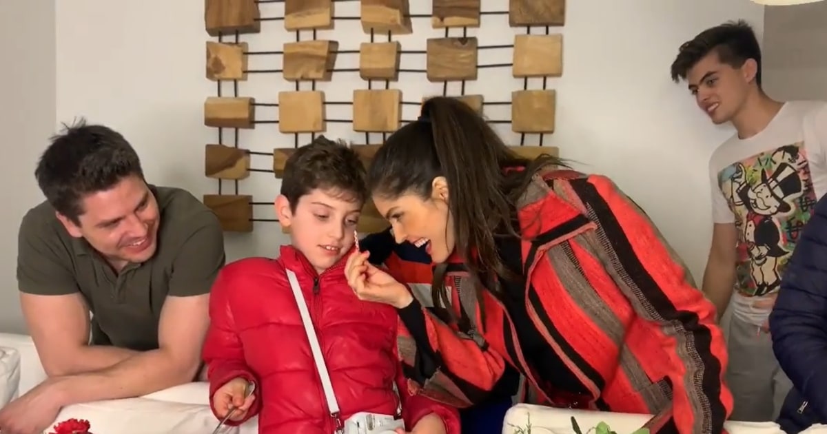 Ana Bárbara celebró el cumple de su hijo Jerónimo con emotivo video