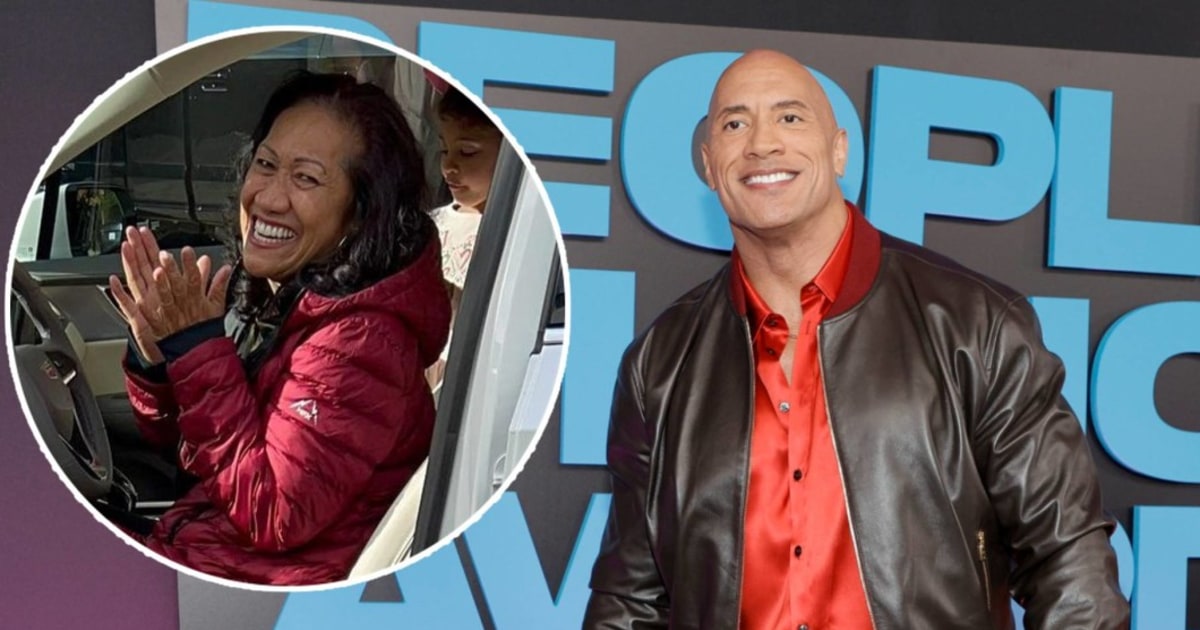 Dwayne Johnson Surprises His Mom With a New Car for Christmas