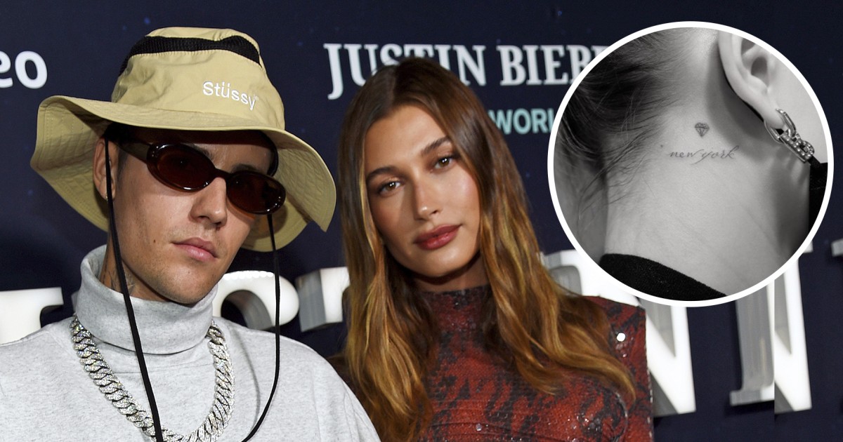 Hailey, la esposa de Justin Bieber, sorprende con nuevo tatuaje