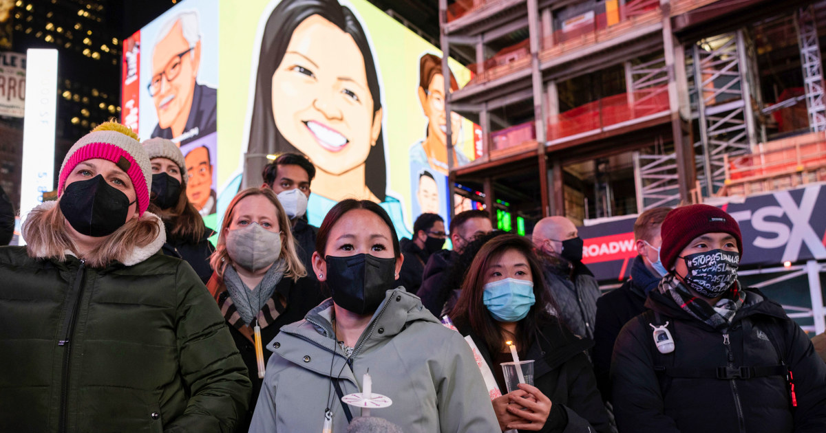 Friends, officials gather to honor Times Square subway victim Michelle Go