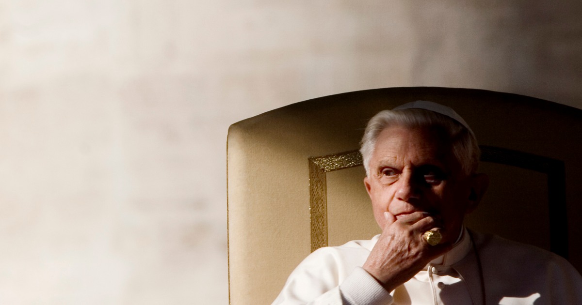Ex-Pope Benedict admits he was at meeting about abusive priest