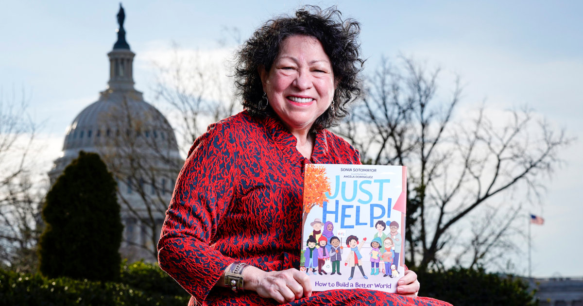 Justice Sotomayor honors her mom in 'Just Help! How to Build a Better ...