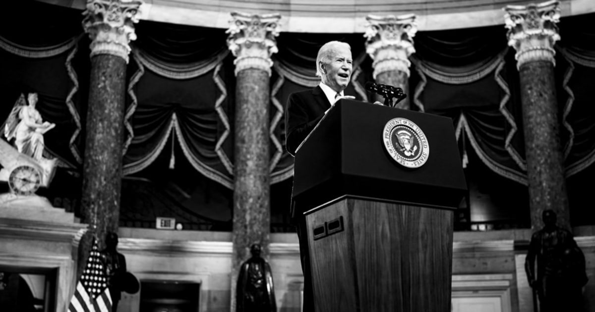 Biden pronuncia el discurso contra Trump que los demócratas querían ...