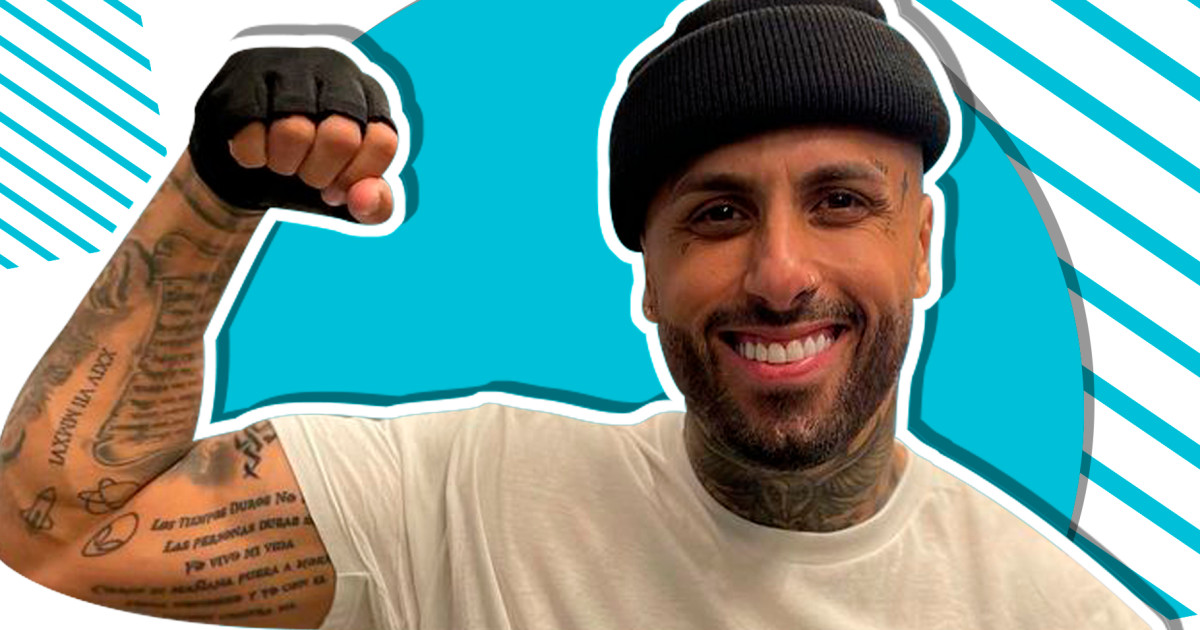 Imagen de Nicky Jam sin barba deja a todos con la boca abierta