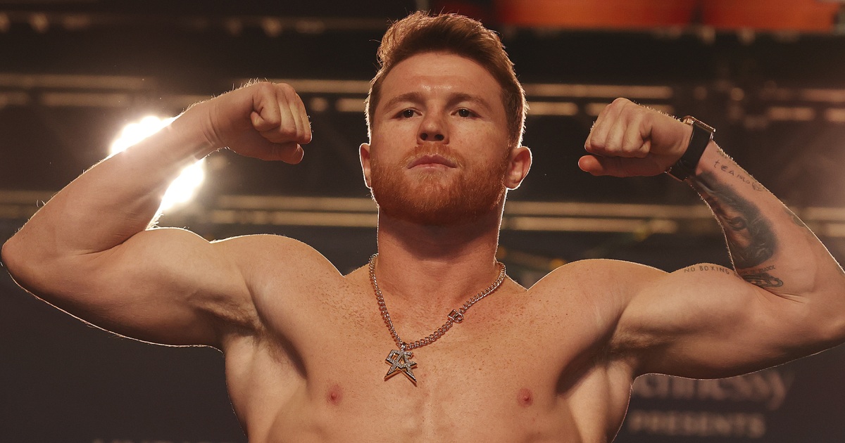 Captan a 'Canelo' Álvarez en ropa interior Calvin Klein, míralo