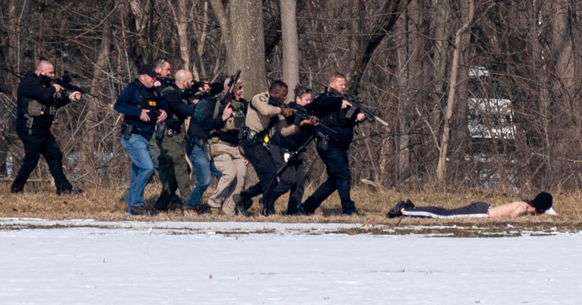Two campus officers killed in shooting at Virginia college; suspect in ...