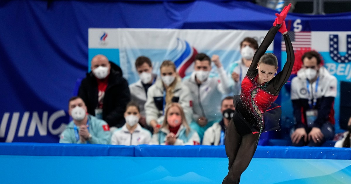 Russian becomes first woman to land a 'quad' at the Olympics, helps ...