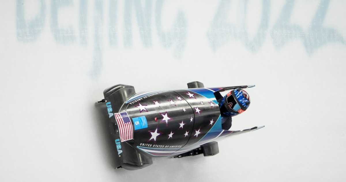 Monobob makes its Olympic debut as female bobsledders take on ‘The Dragon’