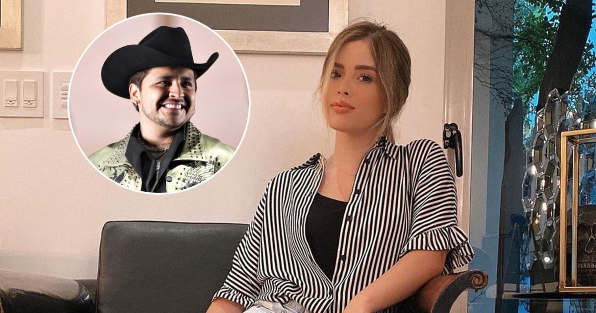 María Fernanda, la ex de Nodal que impacta con su belleza