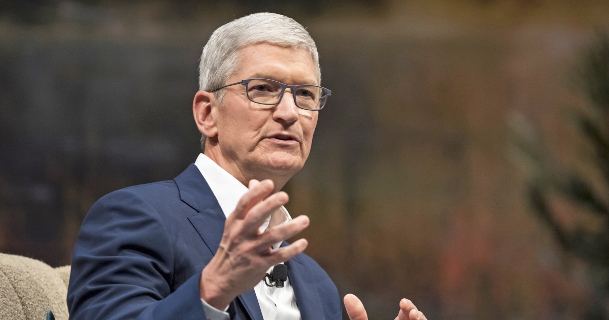 Apple's Tim Cook raises concern over LGBTQ laws in the U.S.