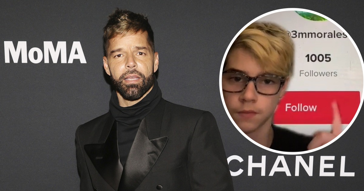 Valentino, hijo de Ricky Martin, triunfa en TikTok y ya es influencer