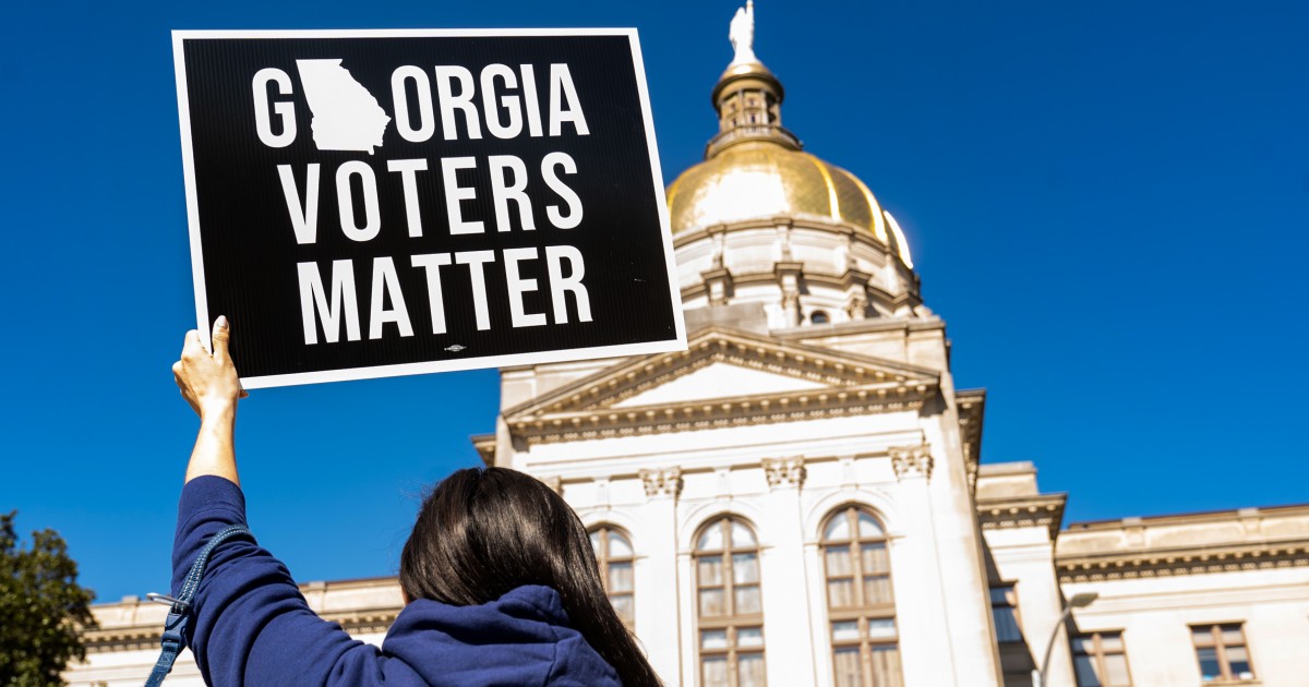 Federal trial over Georgia election rules begins