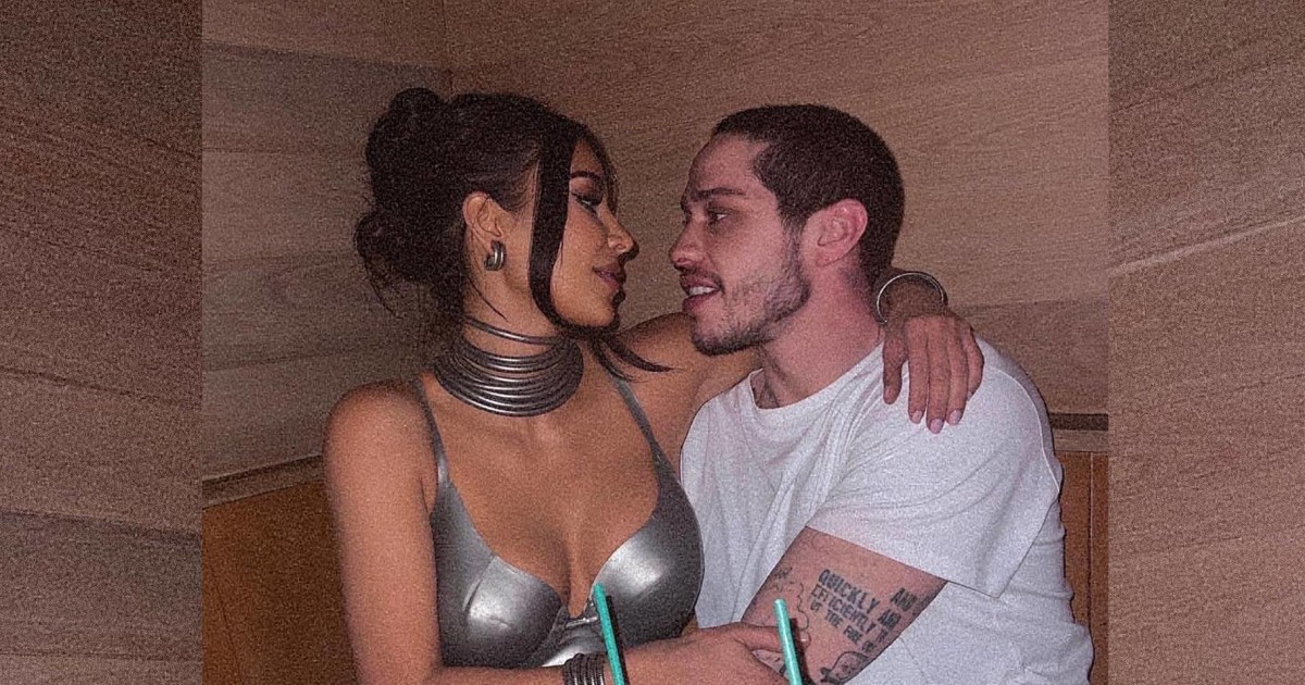 Kim Kardashian recuerda su primer beso con Pete Davidson