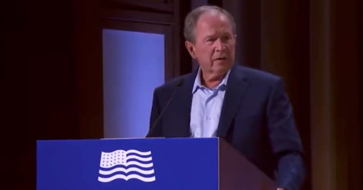 George Bush 2019 President George W. And Laura Bush At Billy Graham