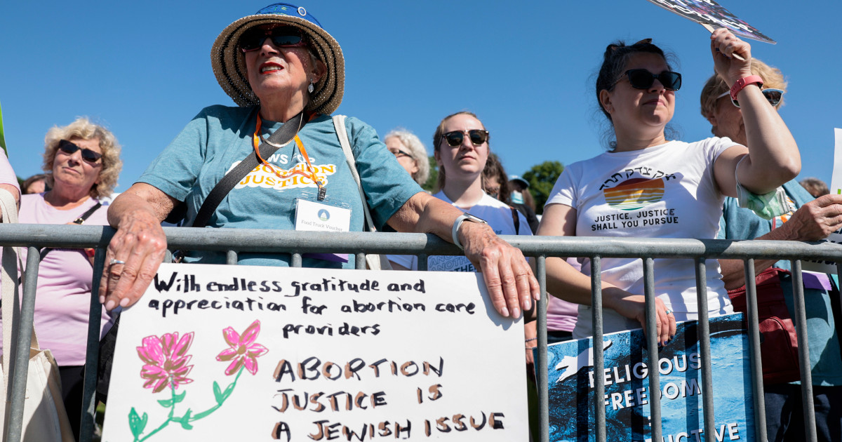 In wake of Roe reversal, some American Jews see attack on religious liberty