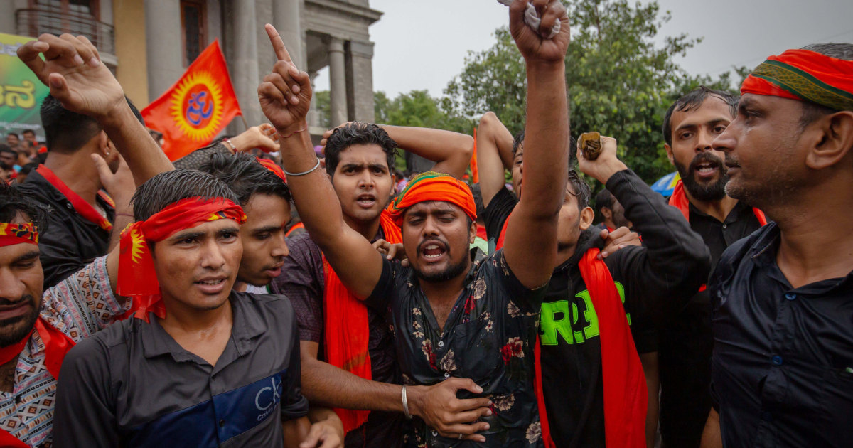 Fears of religious violence in India after video of Hindu tailor’s ...