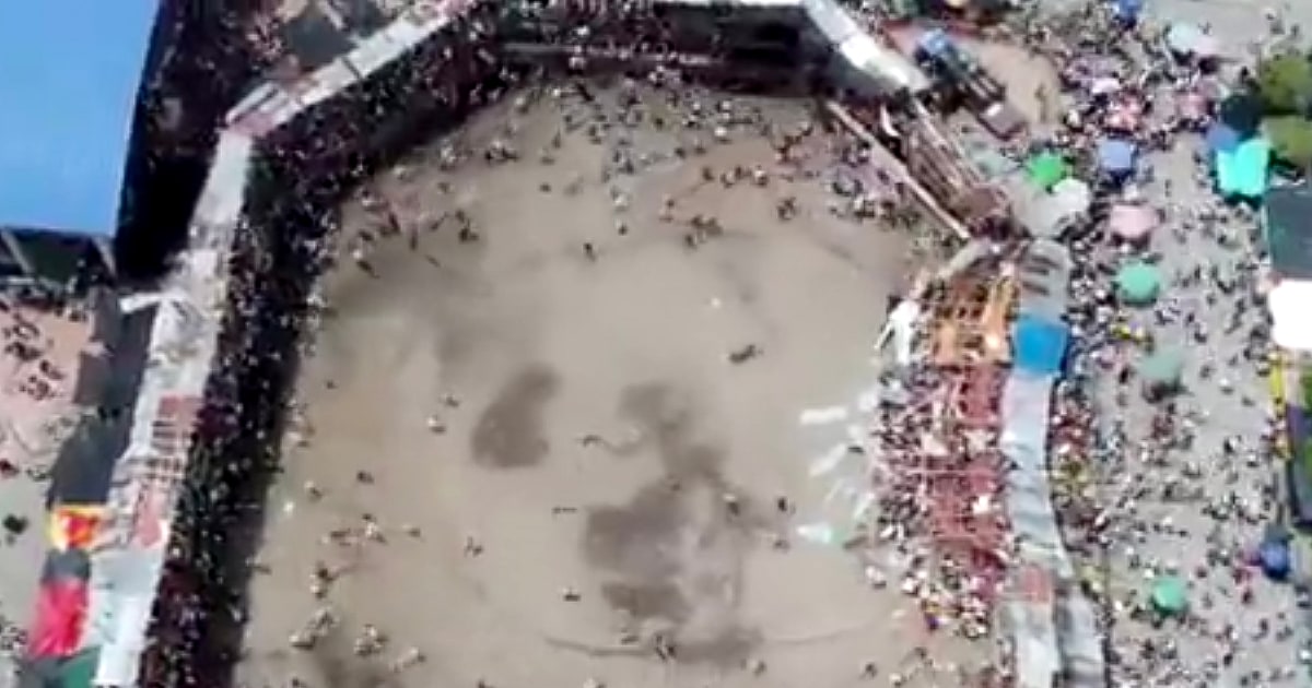 El Desplome De Unas Graderías En Una Plaza De Toros En Colombia Deja Al