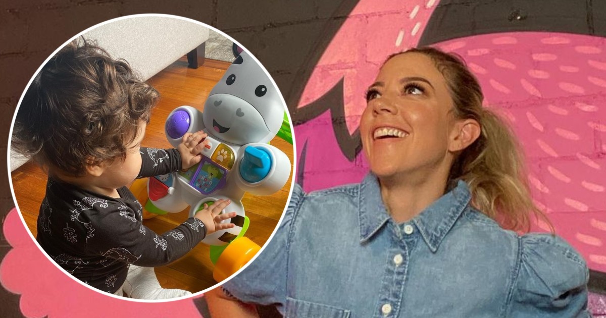 El bebé de Fernanda Castillo juega en la casa en donde ella pasó su ...