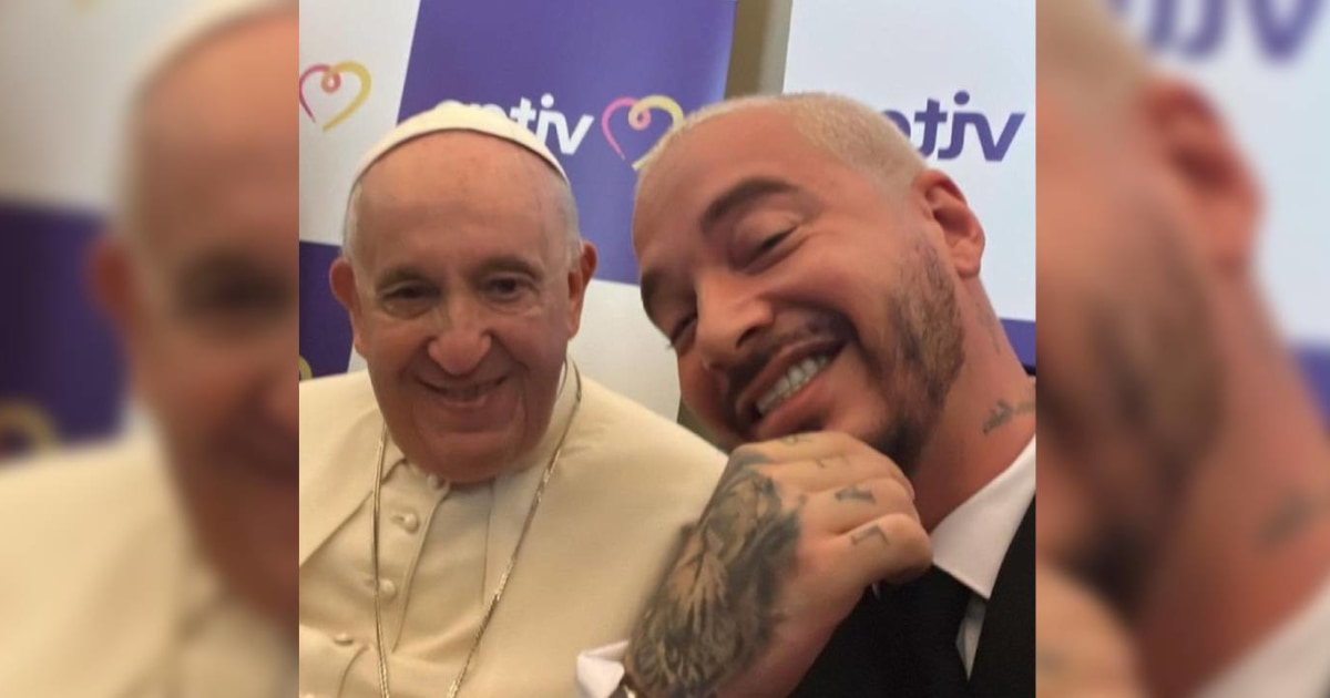 El papa Francisco tiene mucho flow y le hizo una broma a J Balvin