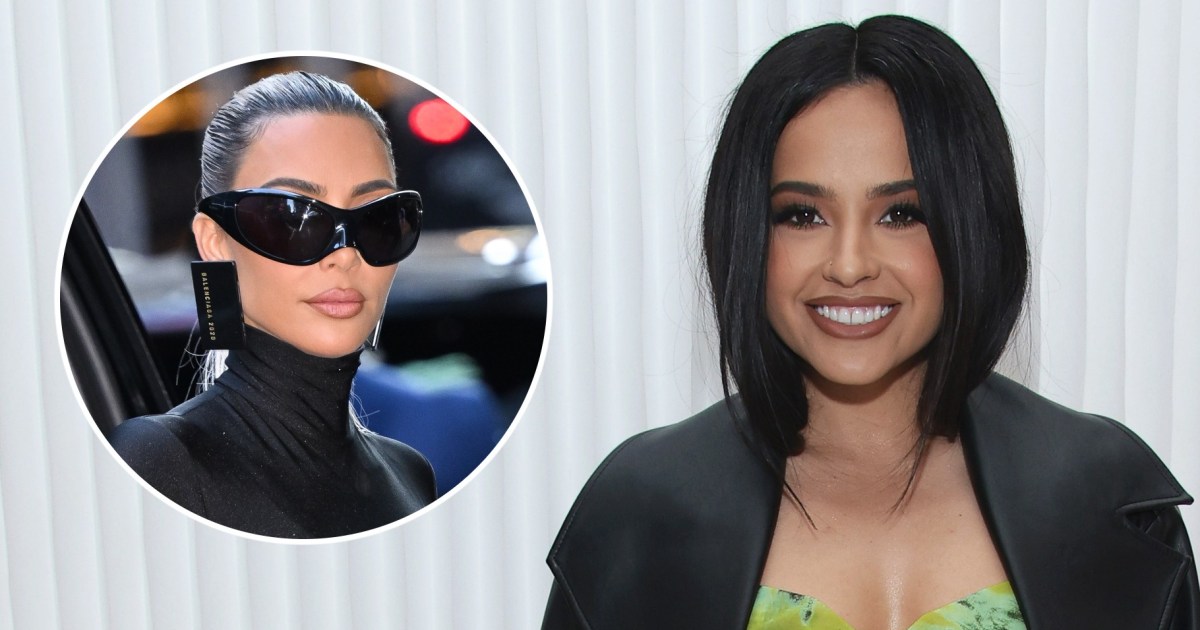 Becky G y Kim Kardashian trabajan en conjunto y sorprenden a fans