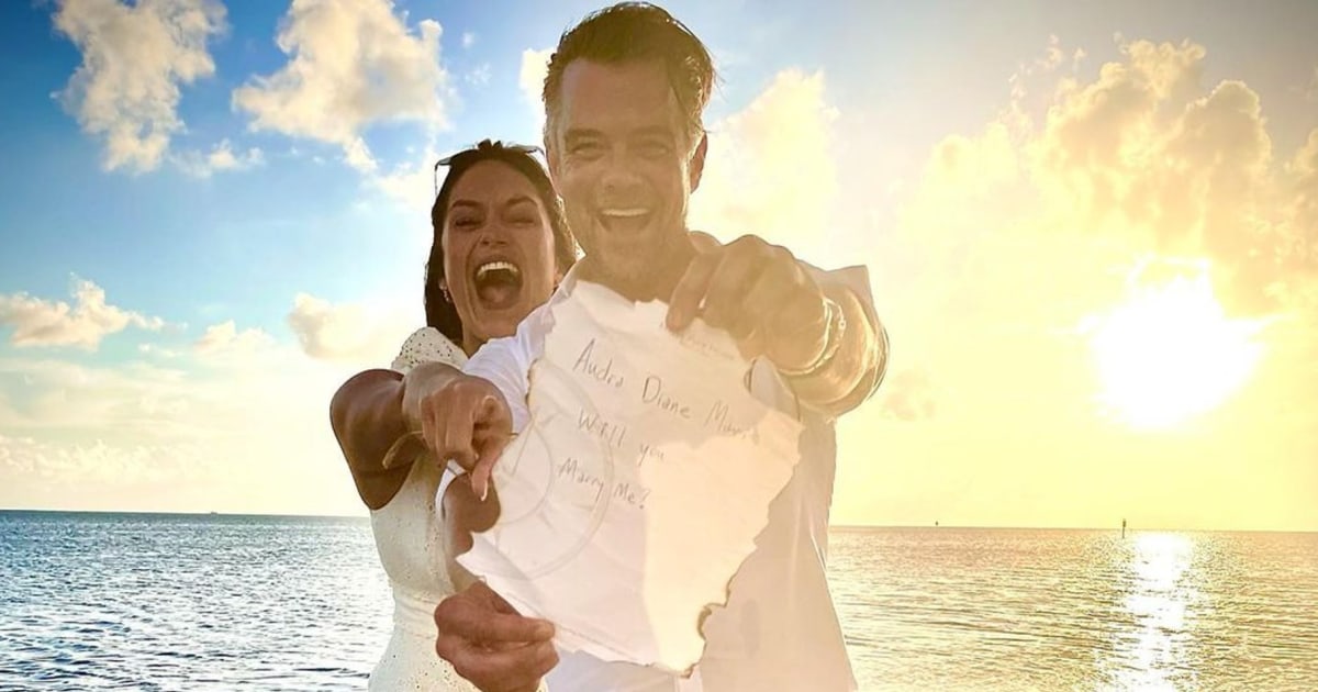 Josh Duhamel celebra su boda con Audra Mari, Miss World America