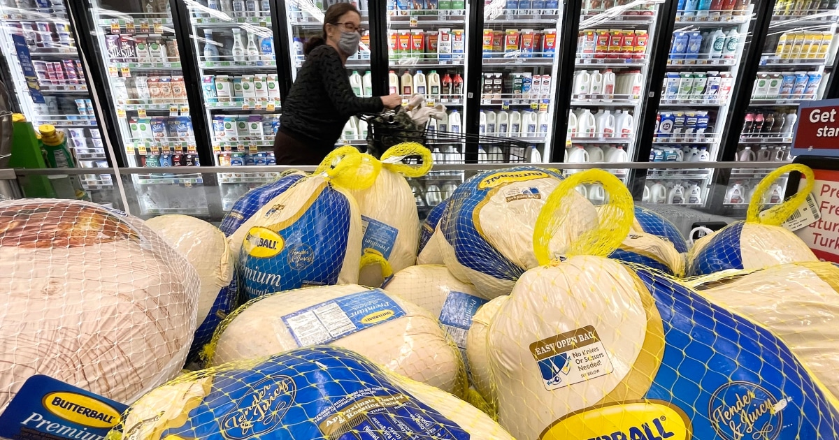 Higher prices for Thanksgiving this year. Blame food inflation.
