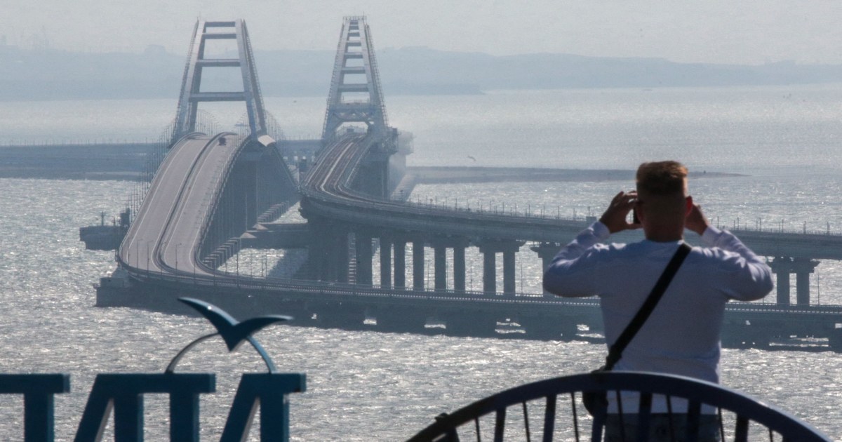 Rusia detiene a 8 personas y culpa a Ucrania de la explosión del puente ...