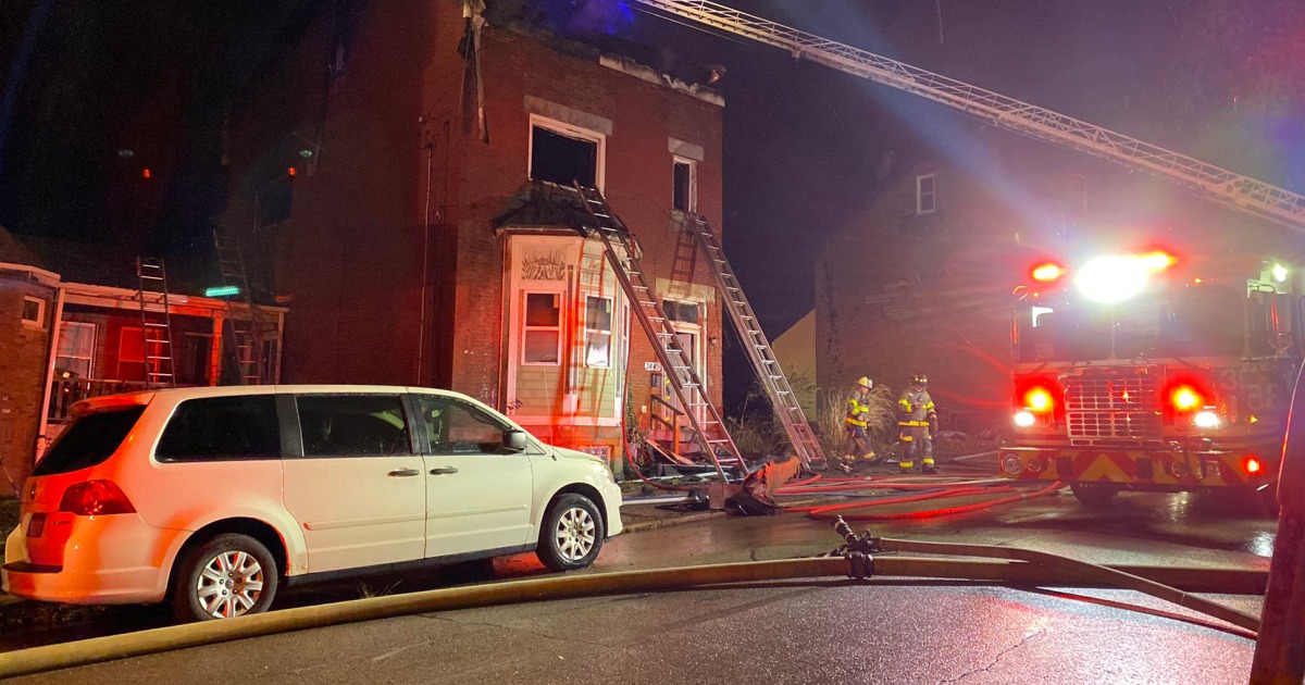 Adult, 2 children killed in Pittsburgh three-alarm fire