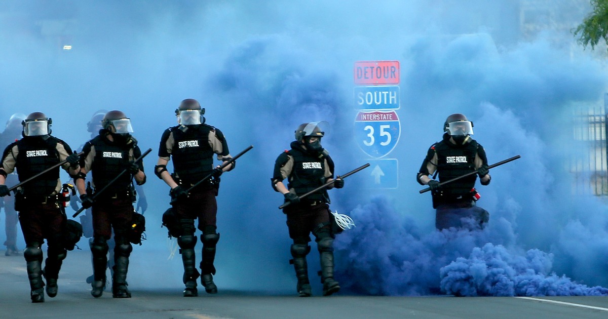 Minnesota AG charges former officer in Floyd protest beating