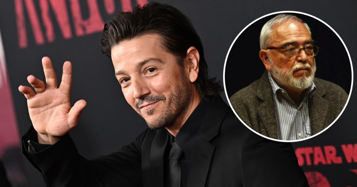 Muere el papá de Diego Luna, Alejandro Luna, a los 83 años