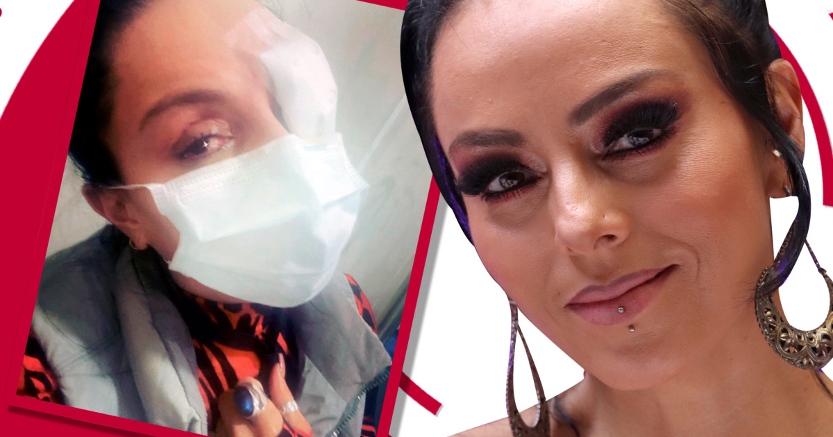Ivonne Montero aparece desde el hospital tras accidente en su ojo: “Un ...
