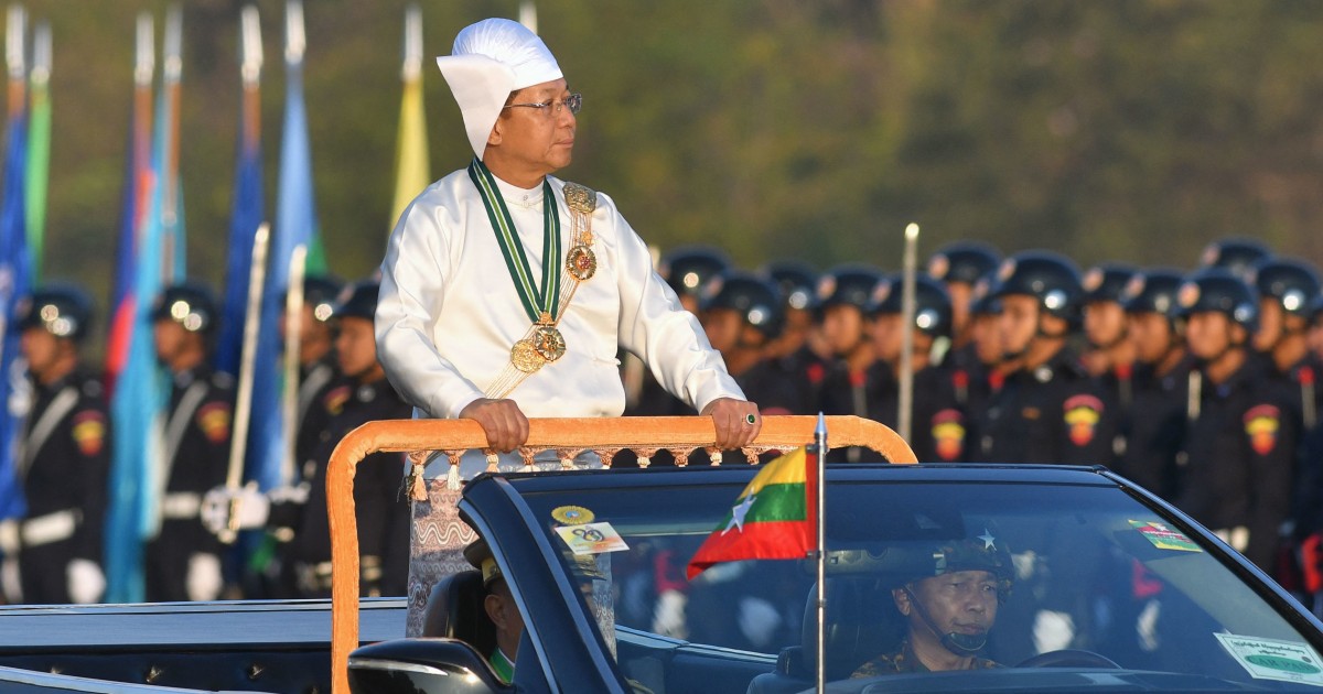 Myanmar junta hits out at critics while thanking some countries for help