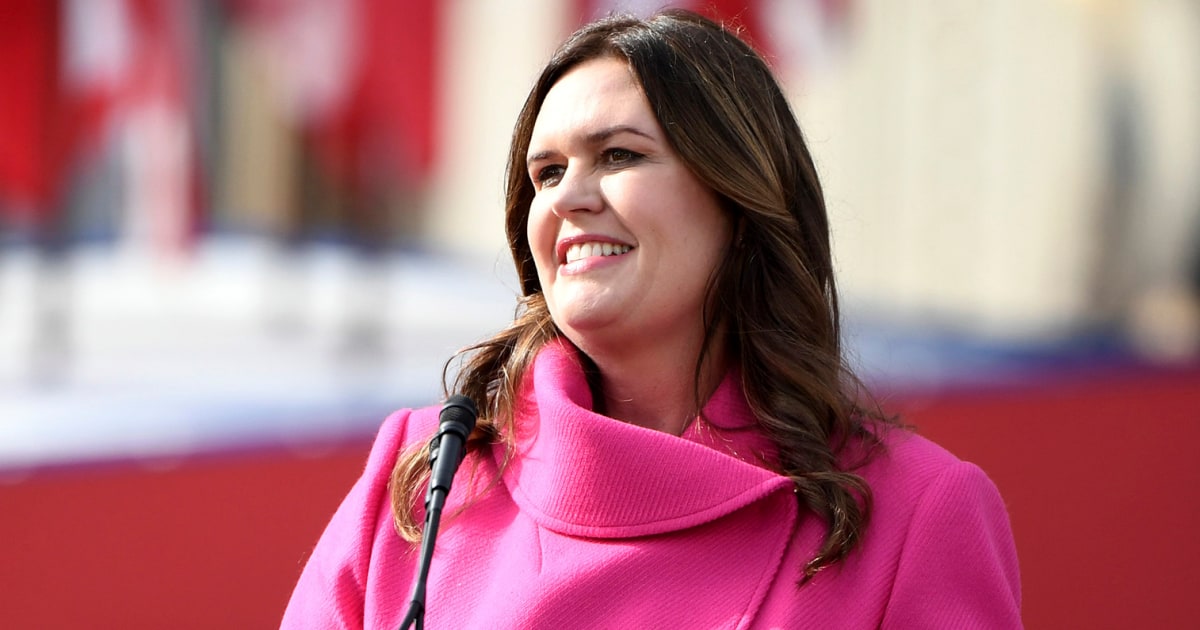Huckabee Sanders inaugurated as nation's new youngest governor