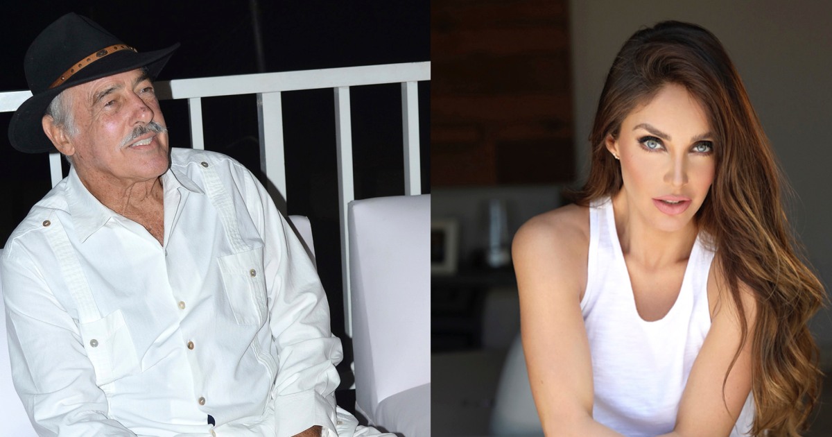 Anahí visita a Andrés García en su casa este Año Nuevo 2023