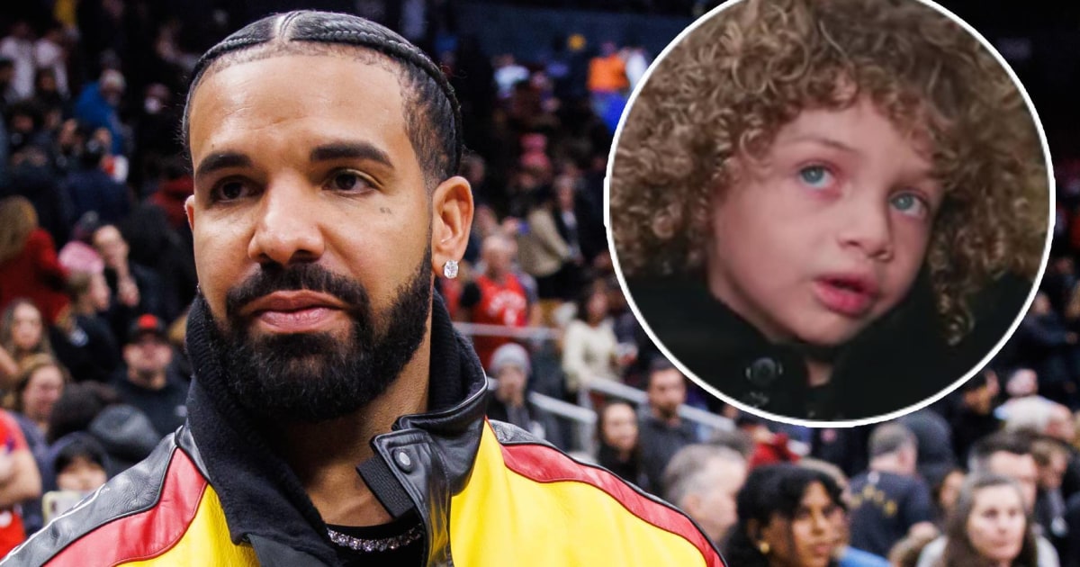 Adonis, hijo del rapero Drake, causa ternura en entrevista