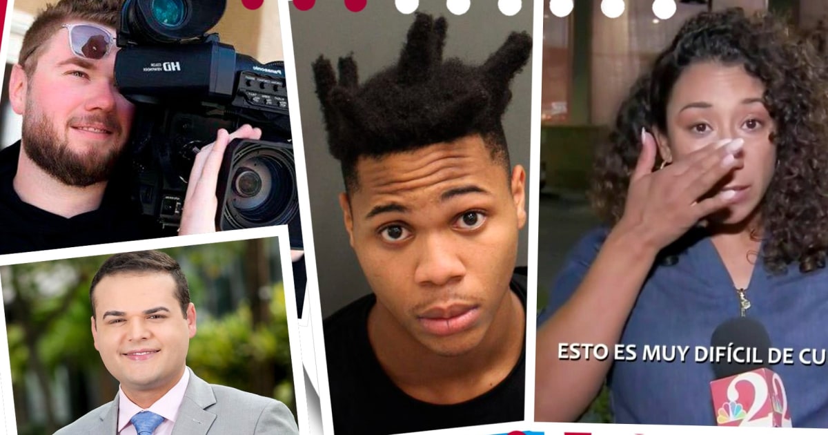 Reportera protagoniza desgarradora escena al confirmar la muerte del ...