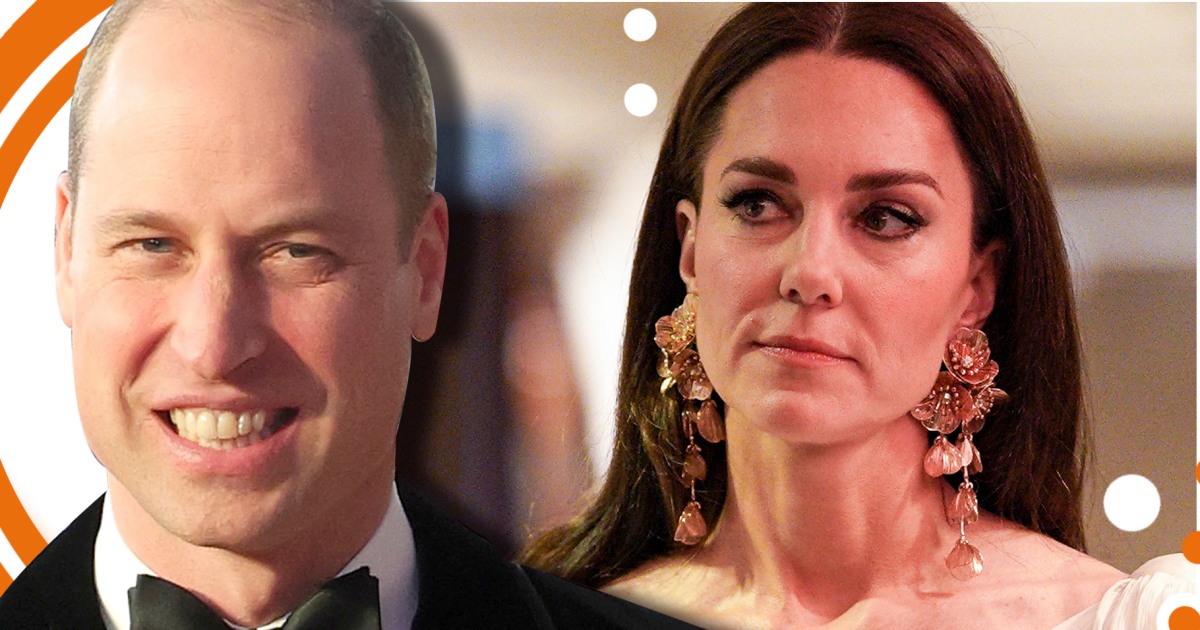 Kate Middleton le ‘mete mano’ al príncipe William en una zona prohibida ...