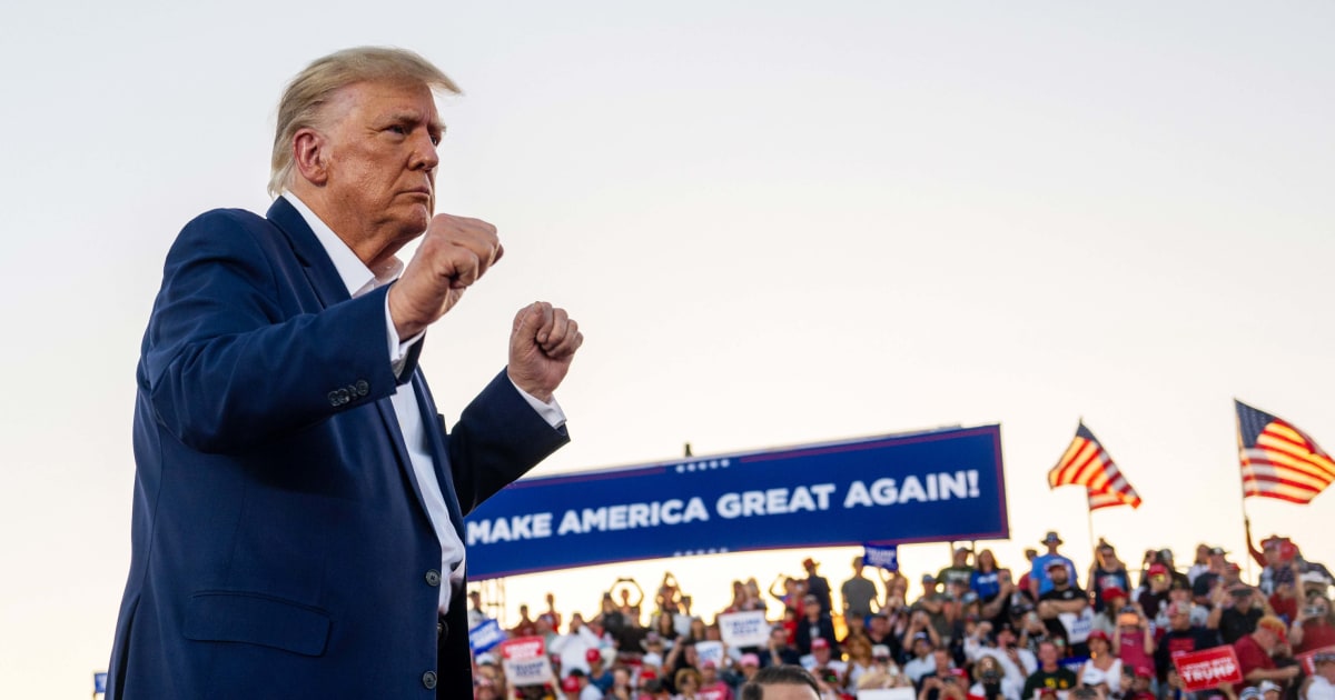 Eyes on 2024: Trump rails against “deep state” in first ’24 rally