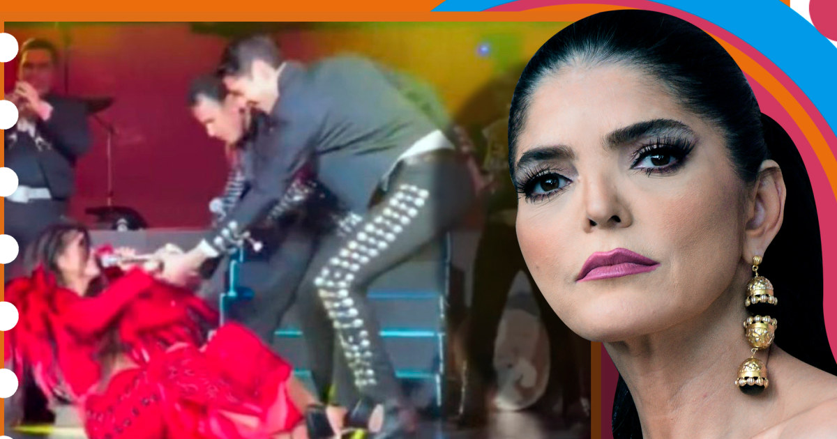 Tras fuerte caída, Ana Bárbara da la cara y le pone un alto a los rumores