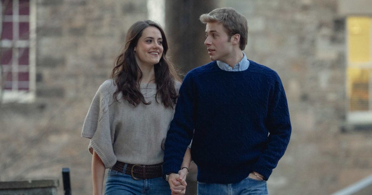 Mira al príncipe William y Kate Middleton en ‘The Crown’