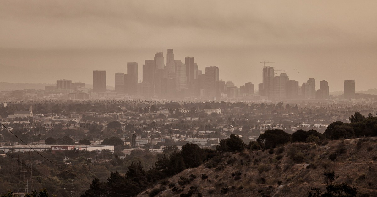 La calidad del aire empeora en California y otros estados del Oeste ...
