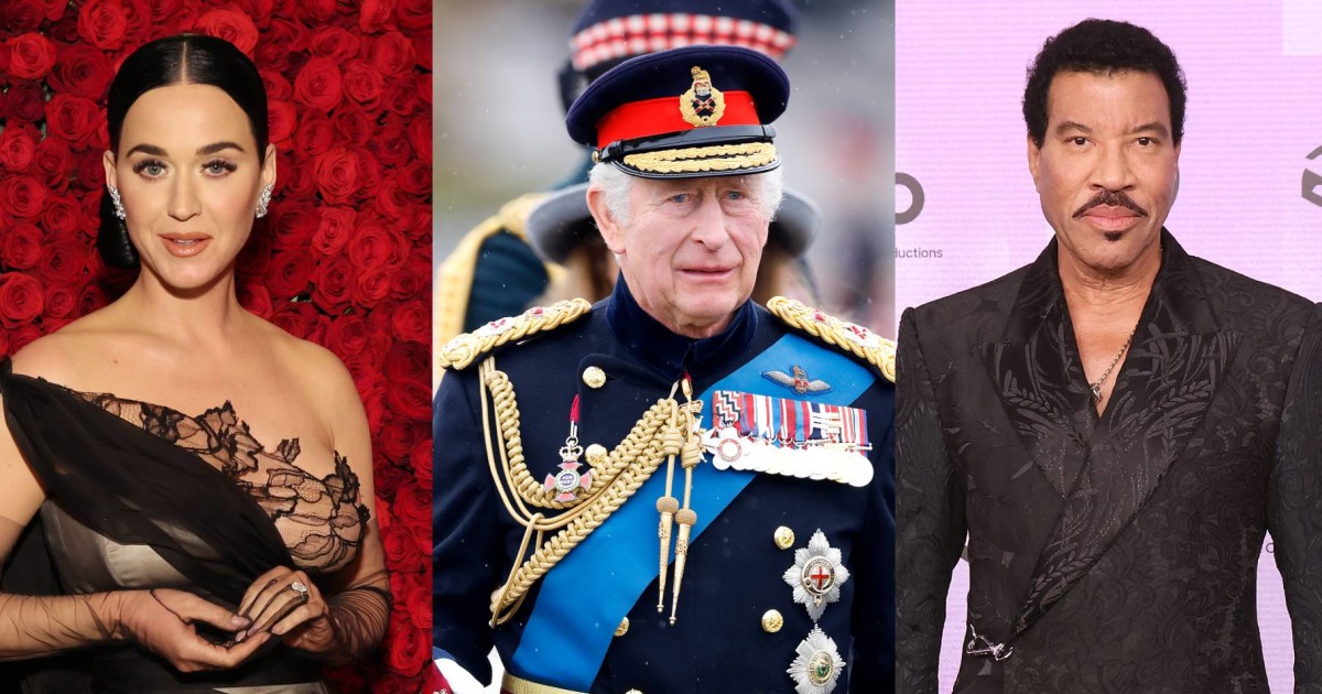 Katy Perry encabeza concierto en honor del rey Charles III