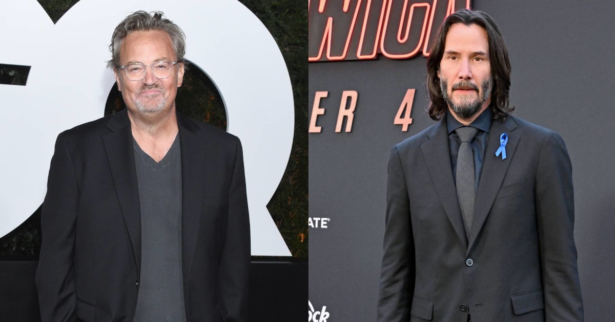 Matthew Perry quiere disculparse con Keanu Reeves