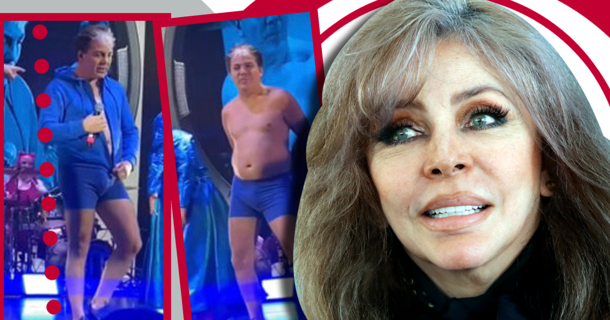 Verónica Castro sale al quite tras descarado show de Cristian Castro en ...