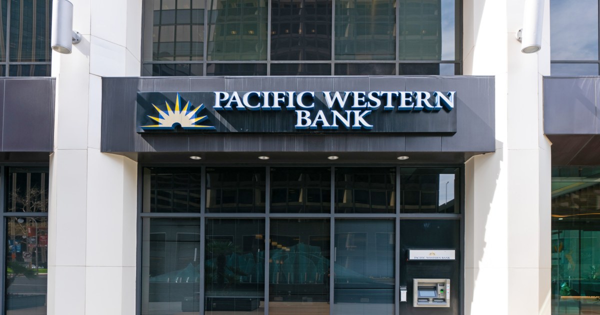 PacWest falls more than 20% as regional bank stocks slide to new lows