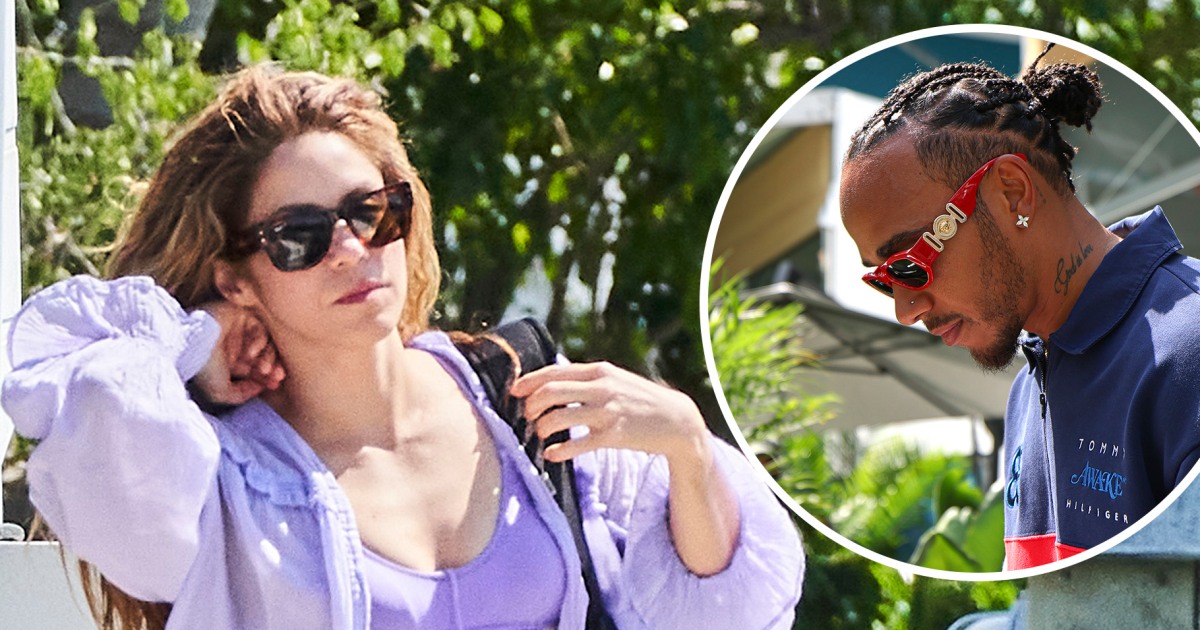 Shakira y Lewis Hamilton salen de nuevo y tienen una segunda cita